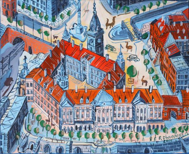 Plac Zamkowy - Edward Dwurnik | TouchofArt