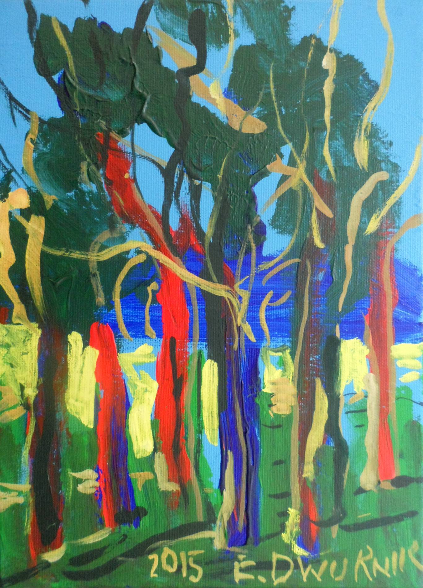 Polskie sosny I - Edward Dwurnik | TouchofArt