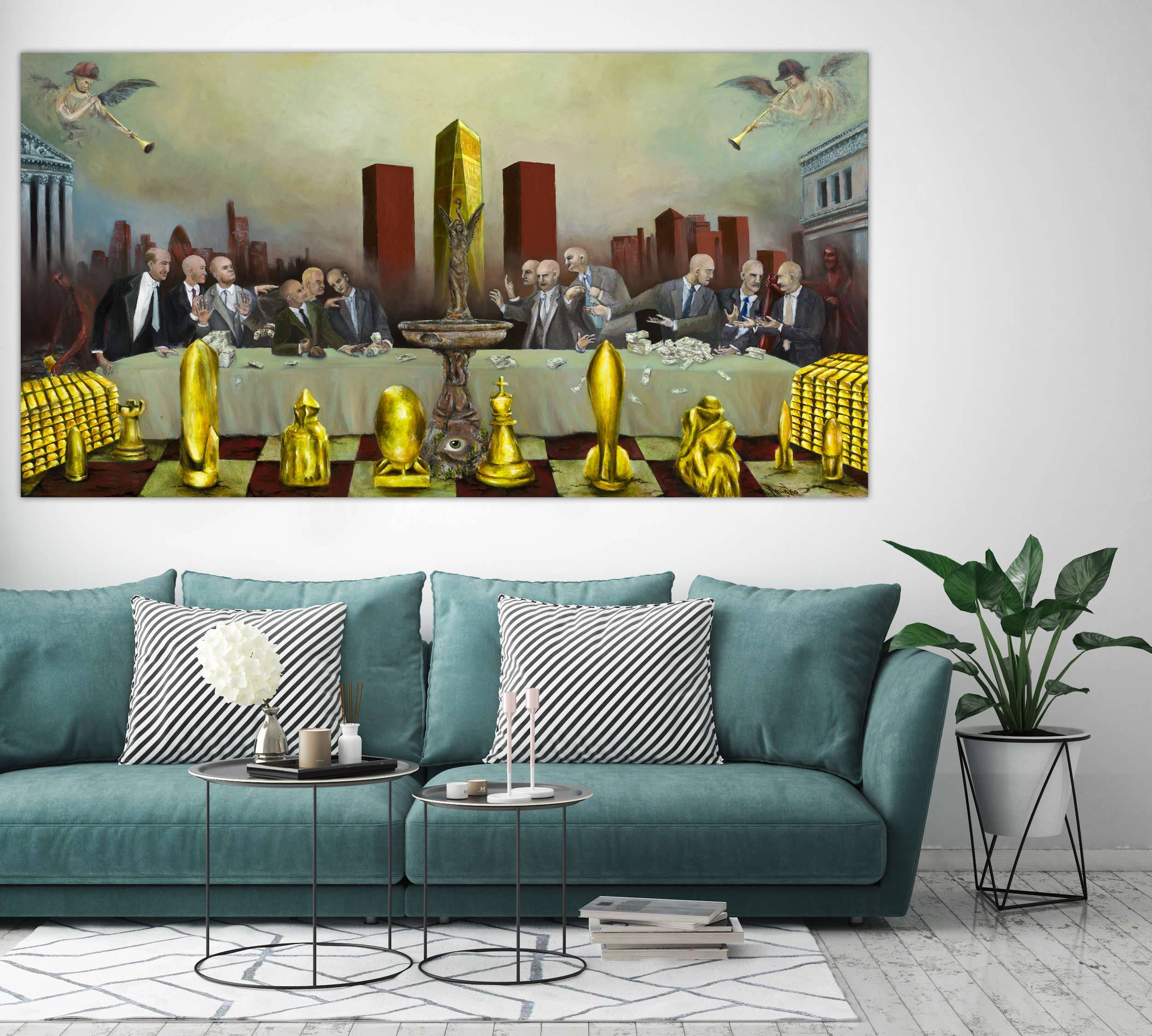 The Last Supper on Wall Street - Mariusz Krzysztof Aniśko | TouchofArt